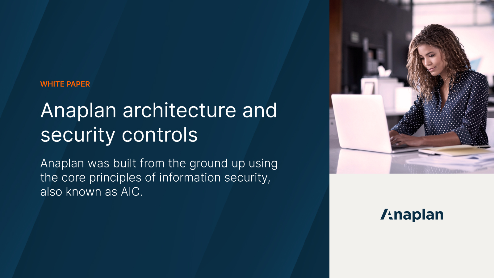 Anaplan architecture and security controls | Anaplan