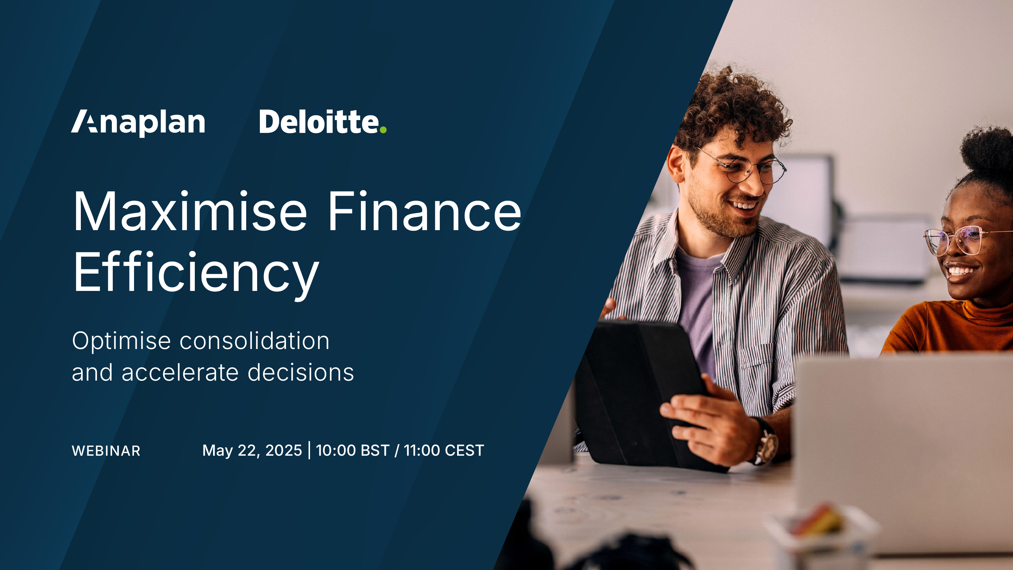 Maximise Finance Efficiency: Eliminate Manual Consolidation and Accelerate Decisions | Anaplan ...