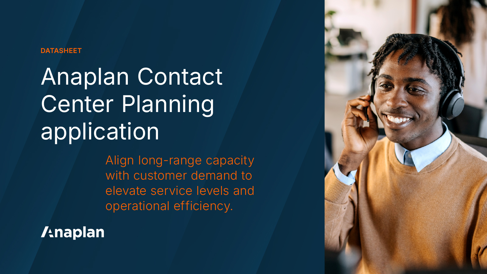 Anaplan Contact Center Planning Application | Datasheet