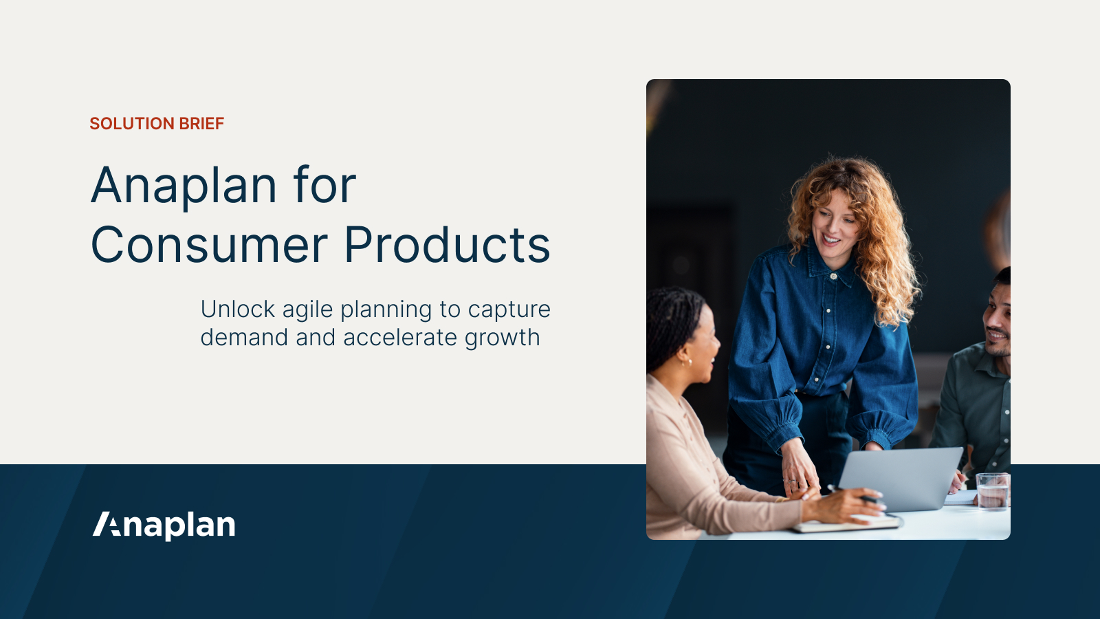 Anaplan for Consumer Products Solution Brief