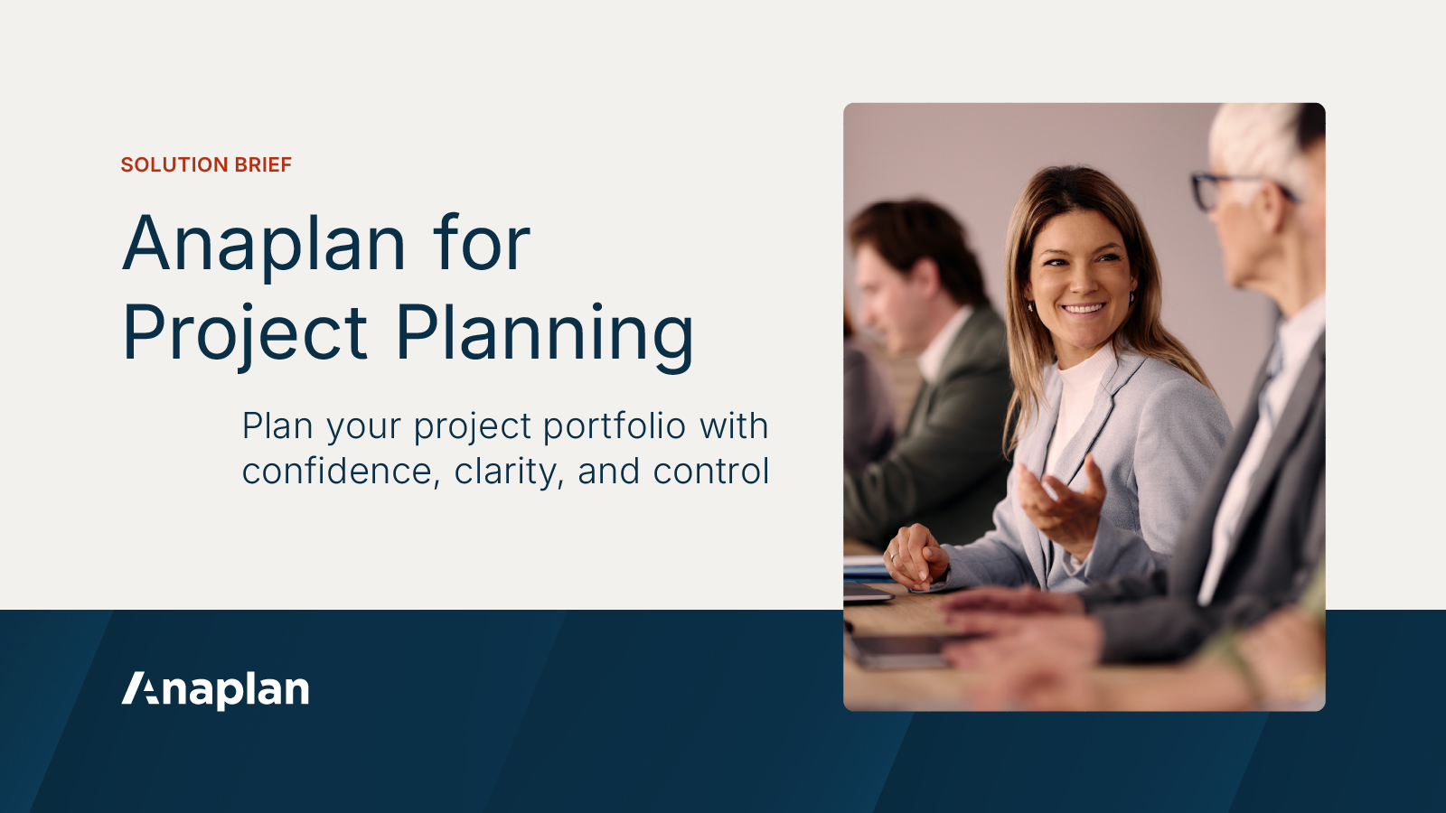 Anaplan for Project Planning Solution Brief