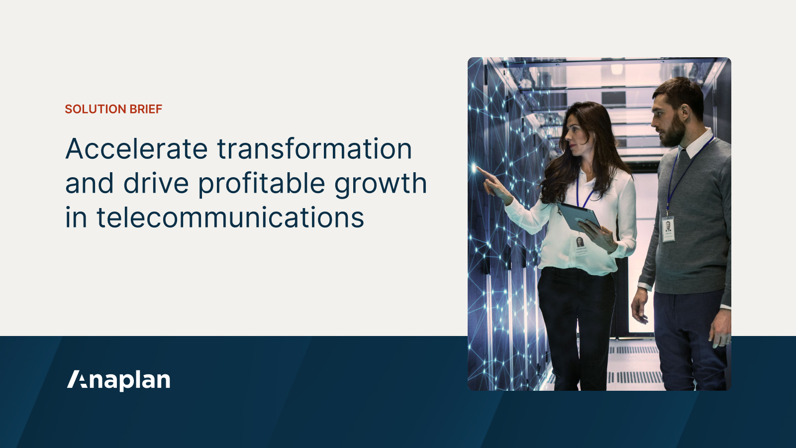 Anaplan for Telecom Solution Brief