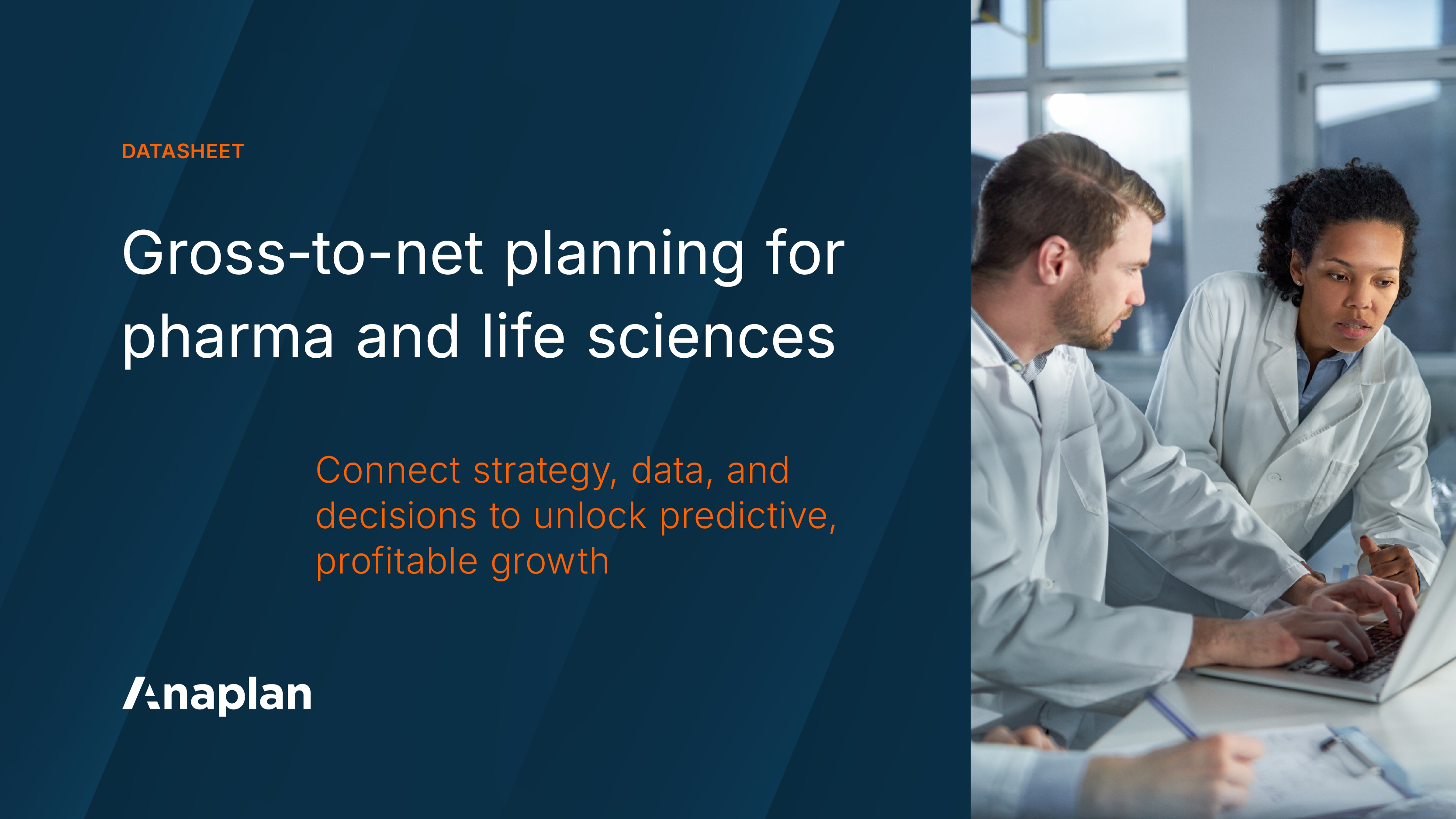 Gross-to-Net Planning for Pharma and Life Sciences | Anaplan Datasheet