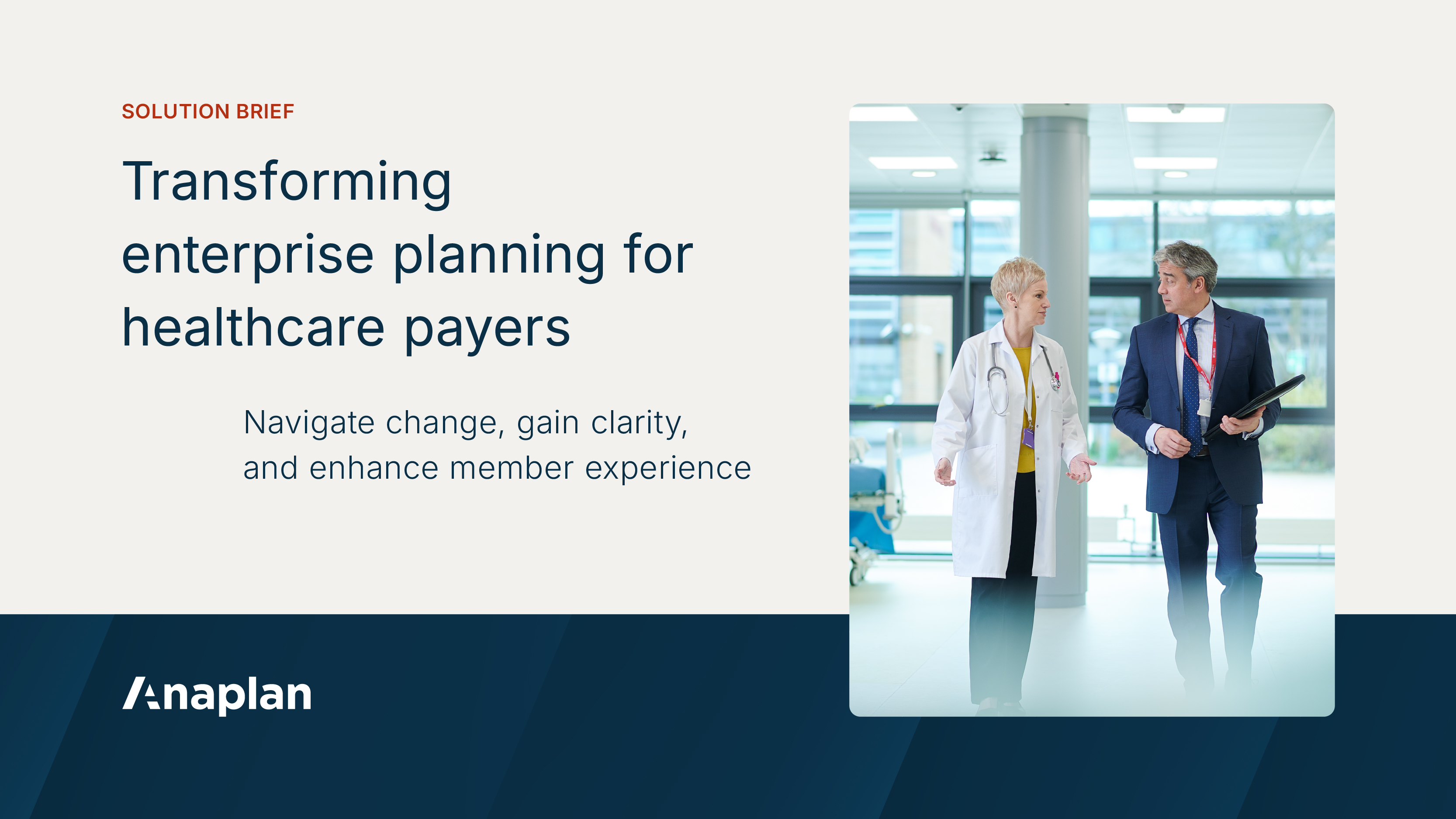 Anaplan for Healthcare Payers | Solution Brief