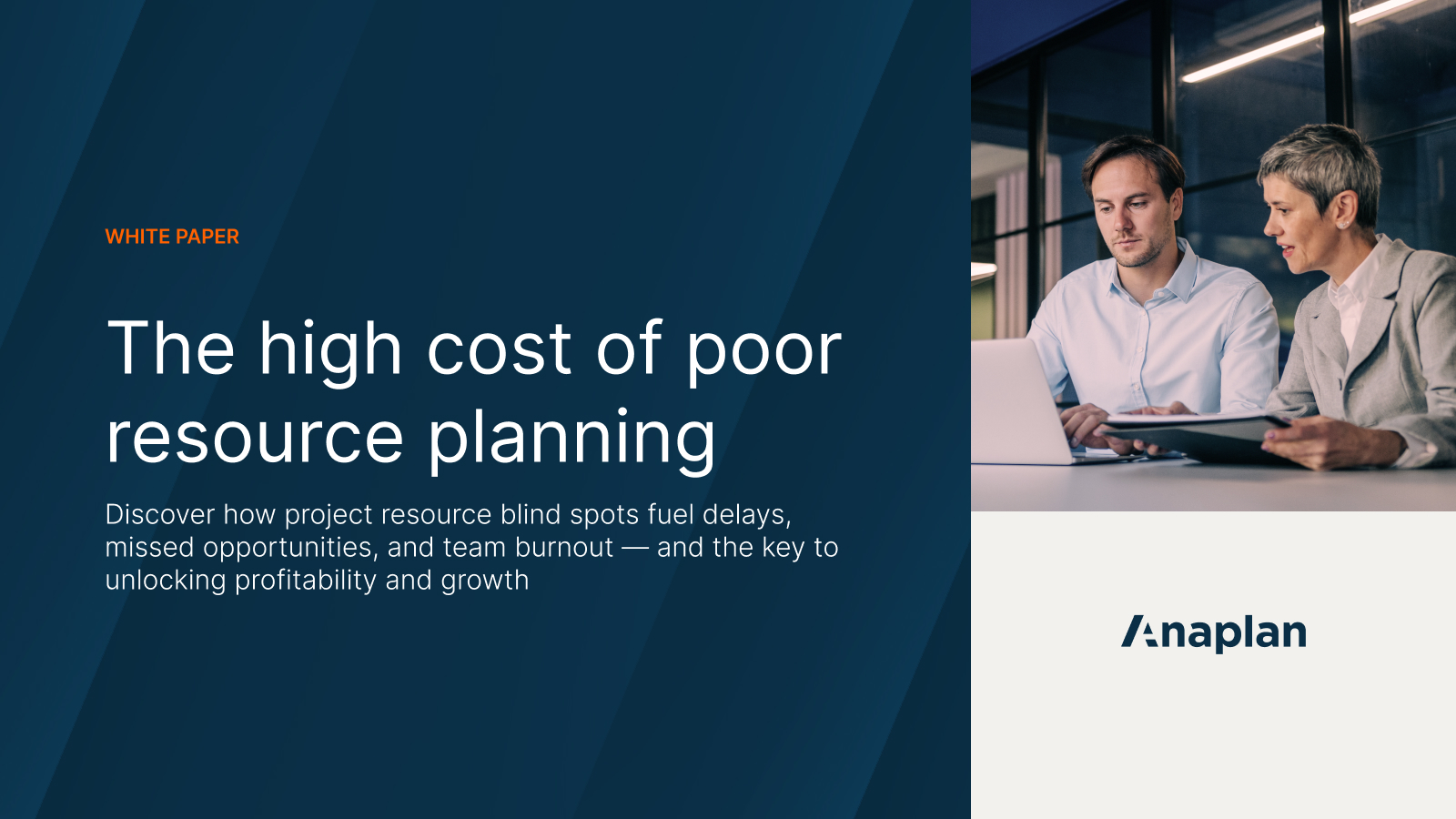 The High Cost of Poor Resource Planning | Anaplan White Paper