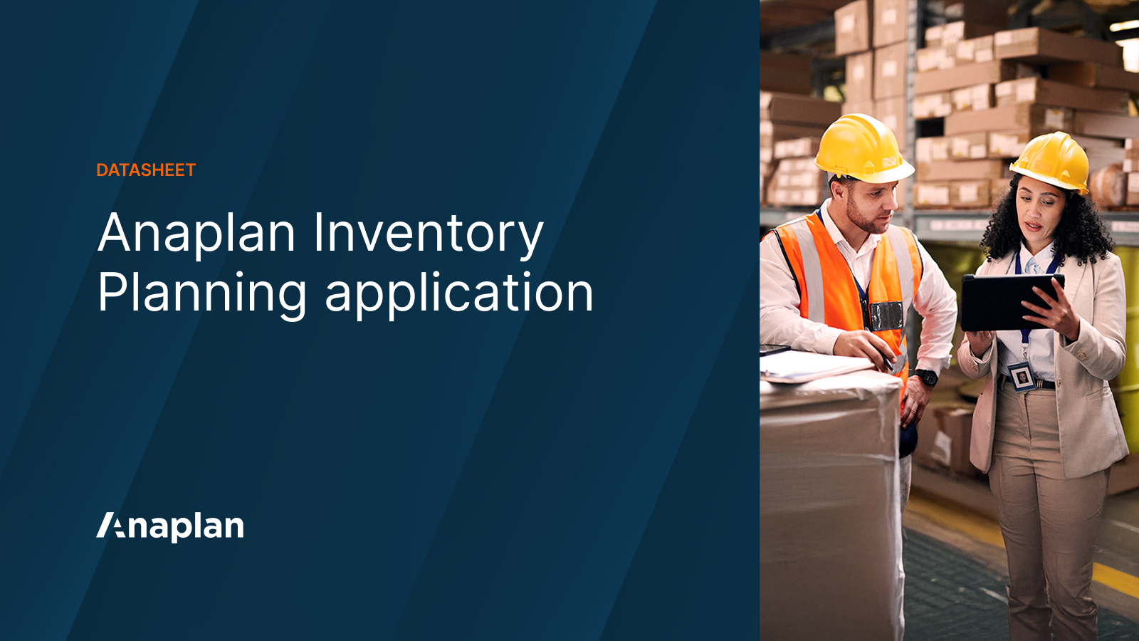 Anaplan Inventory Planning Application Datasheet