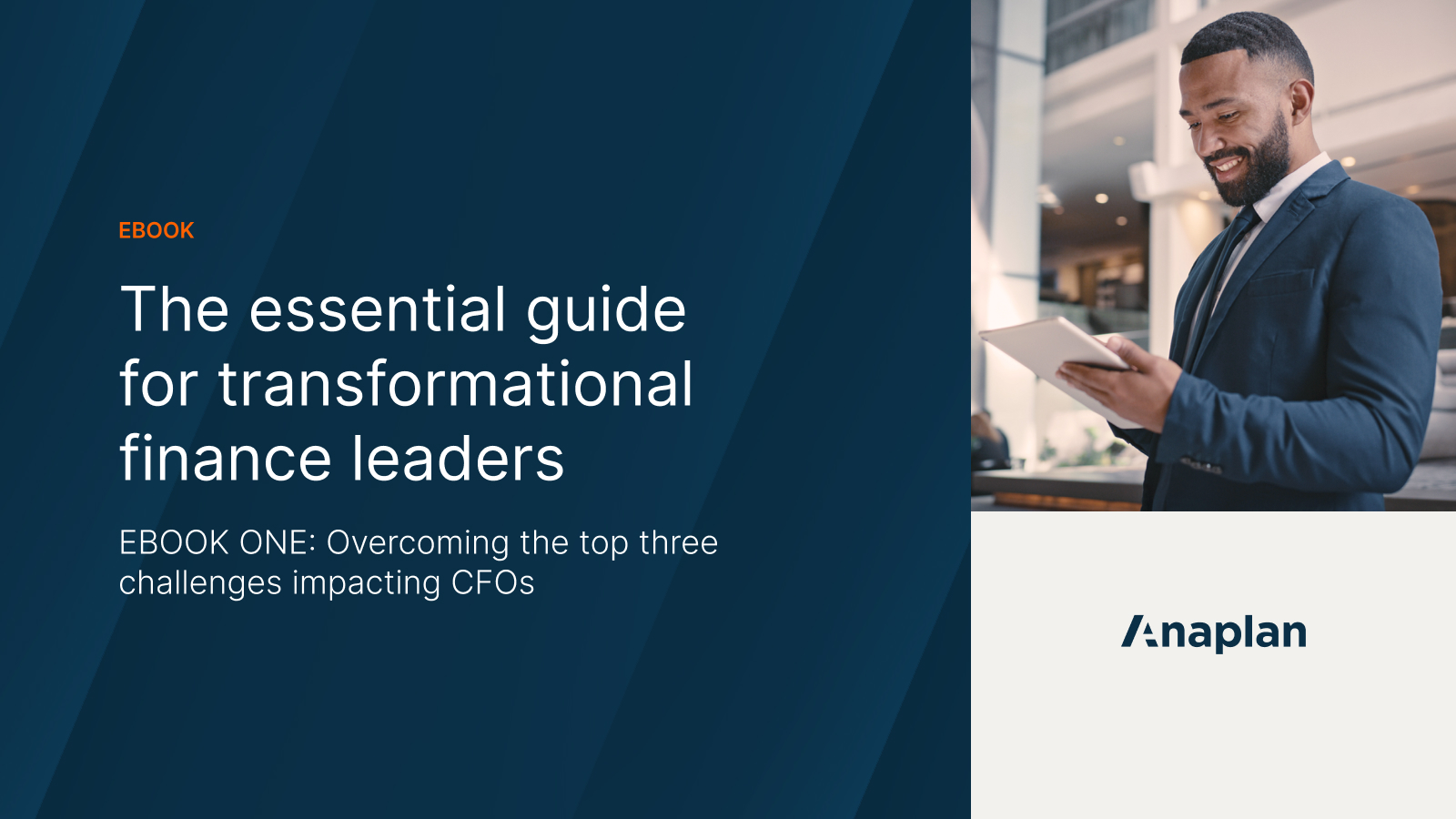 Overcoming the top three challenges impacting CFOs eBook | Anaplan