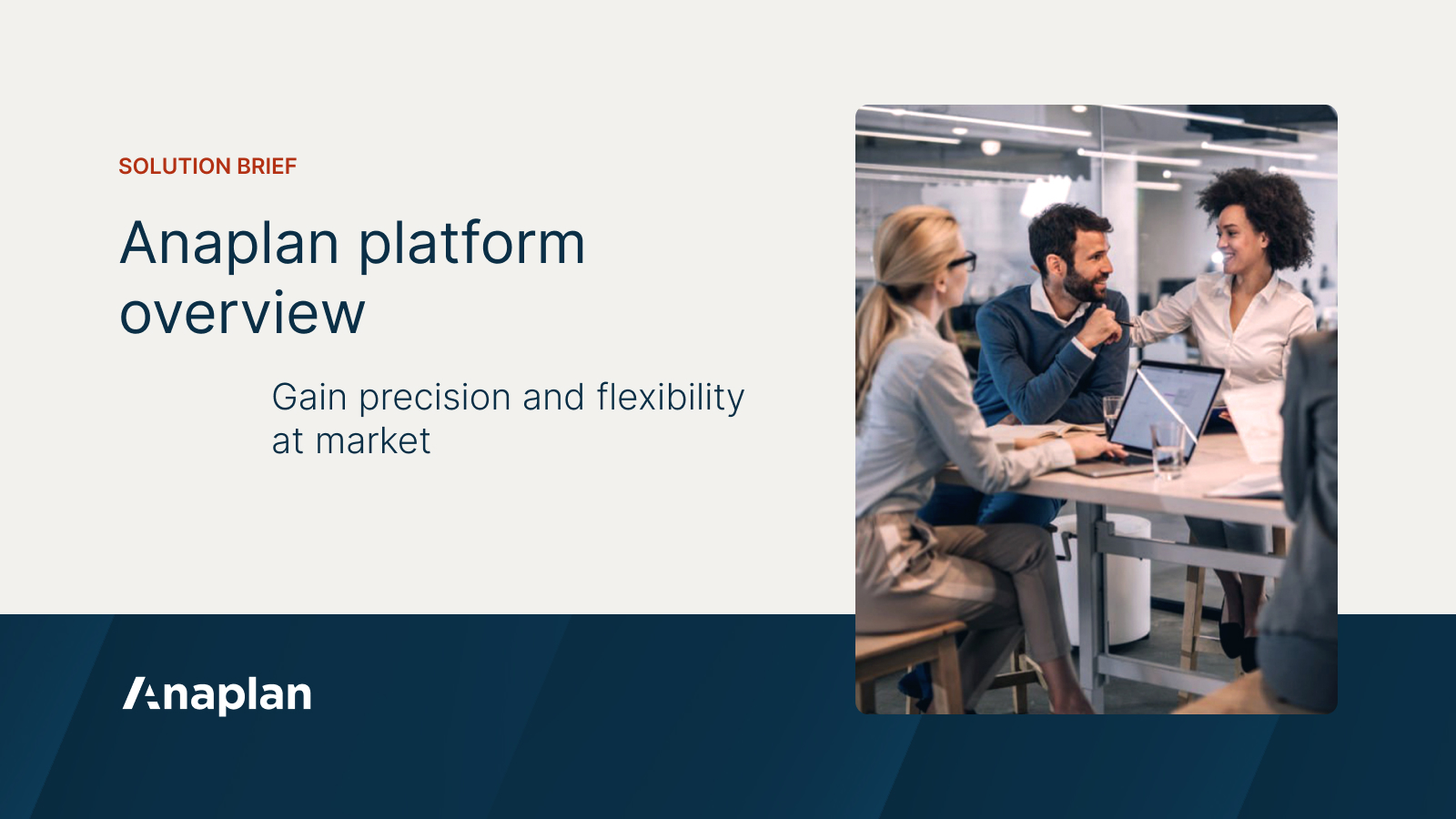 The Anaplan Platform Solutions Brief | Resources | Anaplan