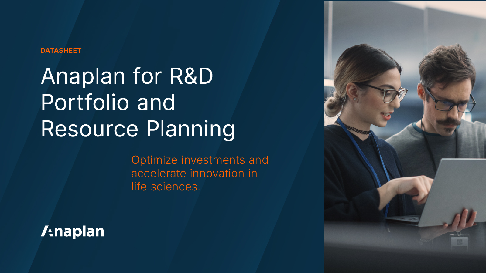 Anaplan for R&D Portfolio and Resource Planning for Life Sciences Datasheet