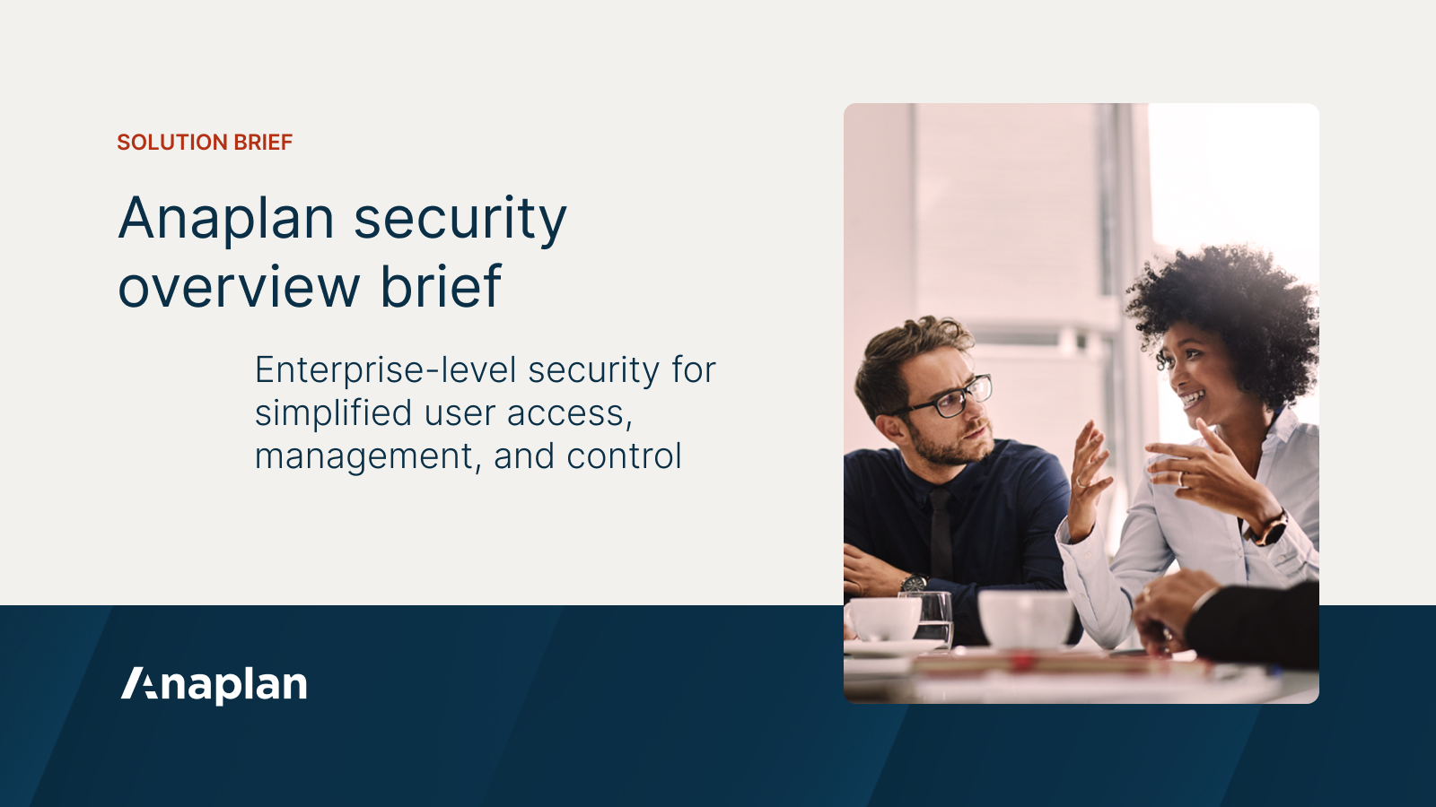 Anaplan security overview brief | Anaplan