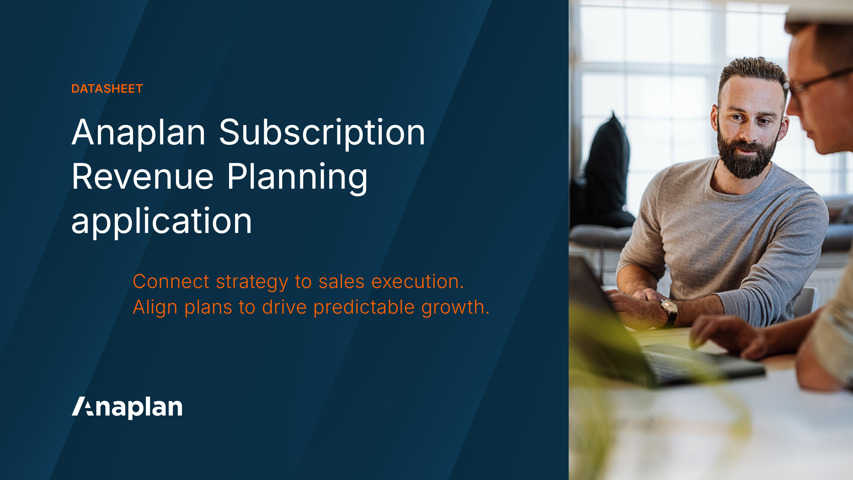 Anaplan Subscription Revenue Planning Application Datasheet