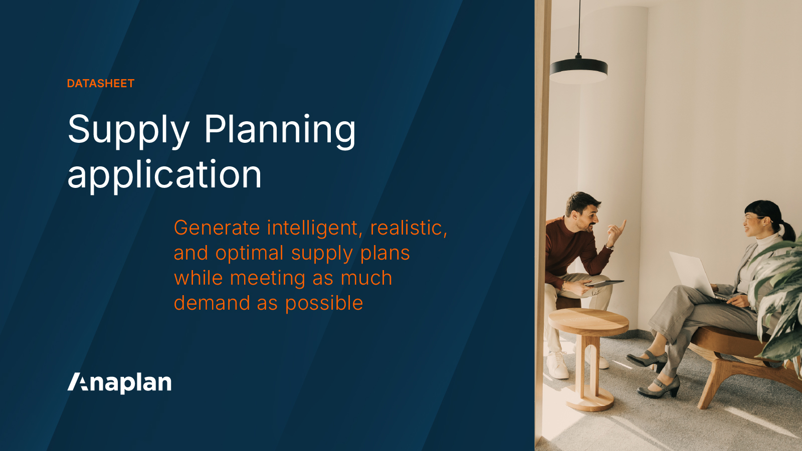 Anaplan Supply Planning Application | Datasheet