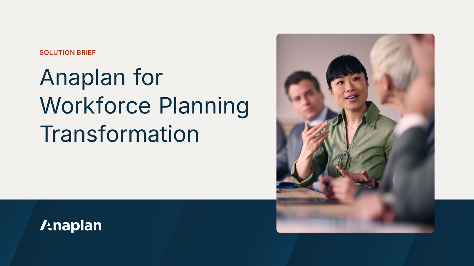 Anaplan for Workforce Planning Transformation Solution Brief