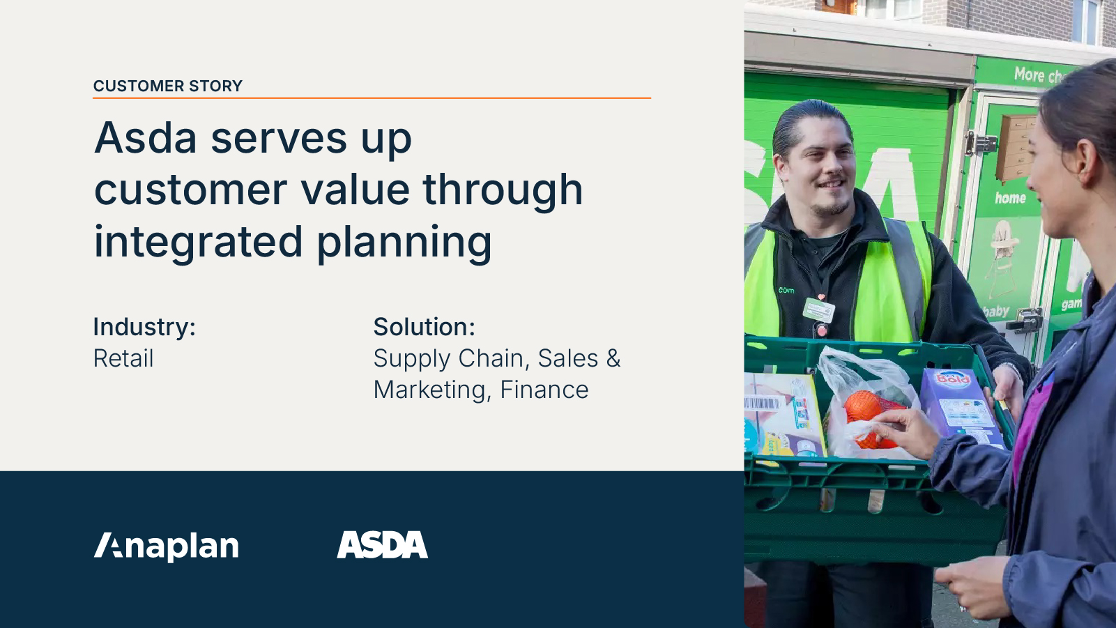Asda Serves Up Customer Value Through Integrated Planning | Anaplan ...