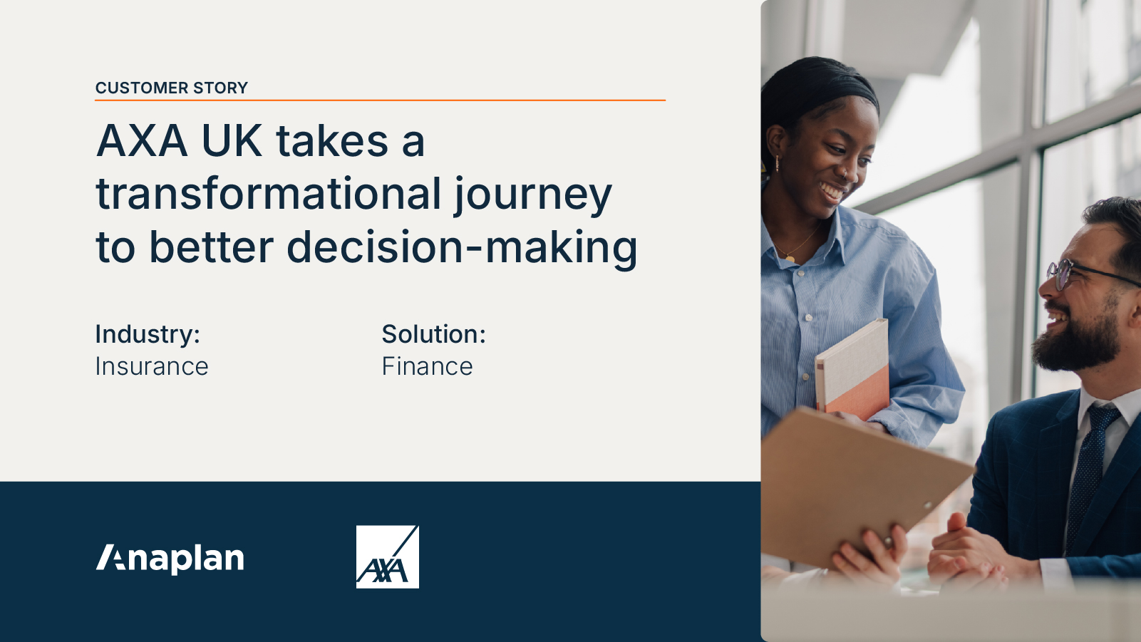 AXA UK Takes a Transformational Journey to Better Decision-Making ...