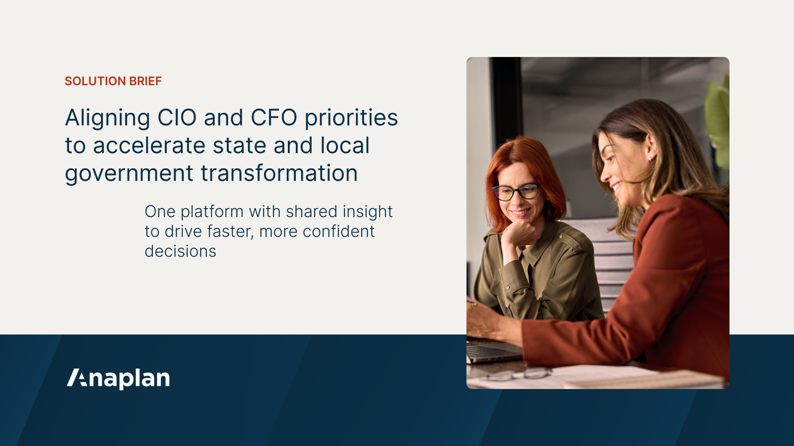 Aligning CIO and CFO Priorities to Accelerate State and Local ...