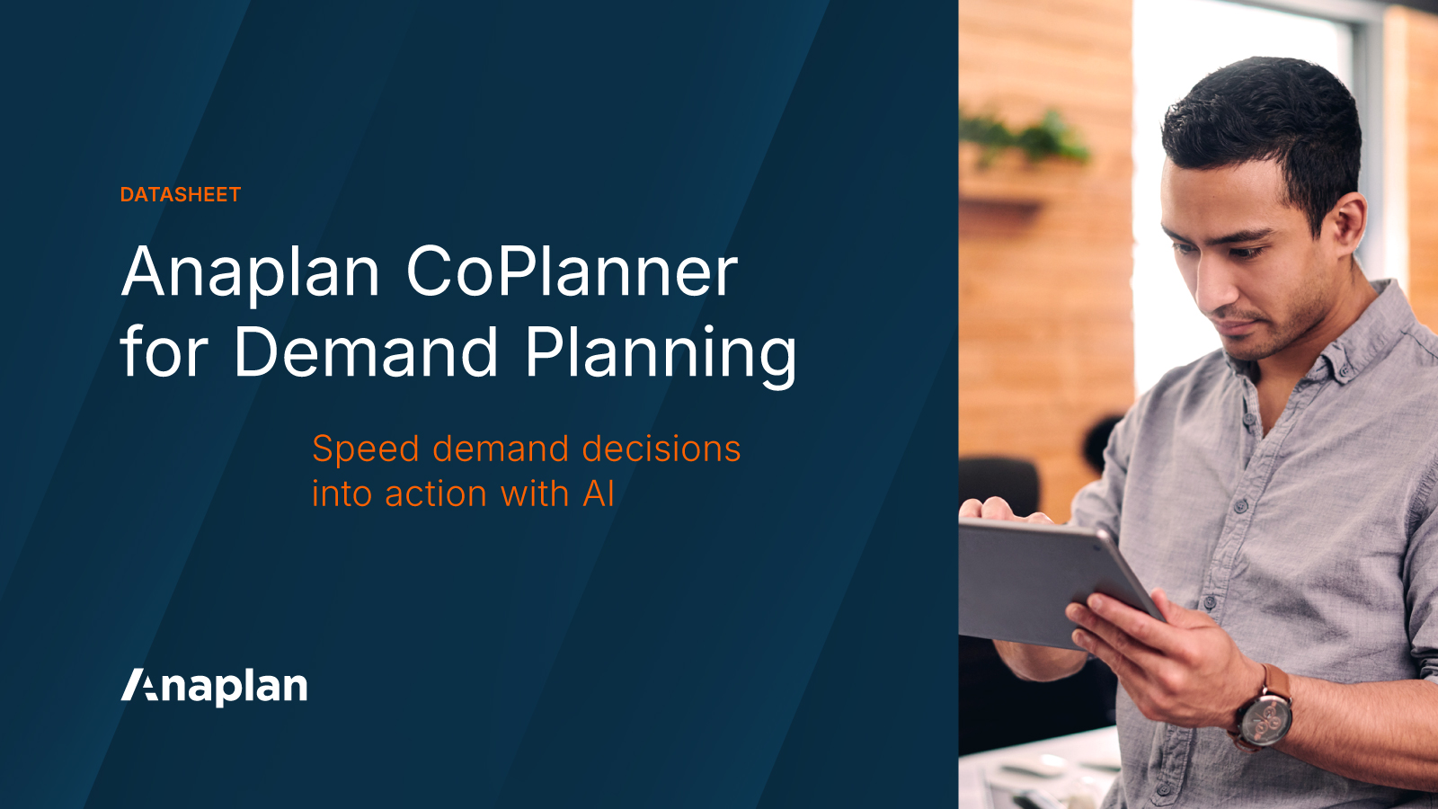 Anaplan CoPlanner for Demand Planning | Datasheet