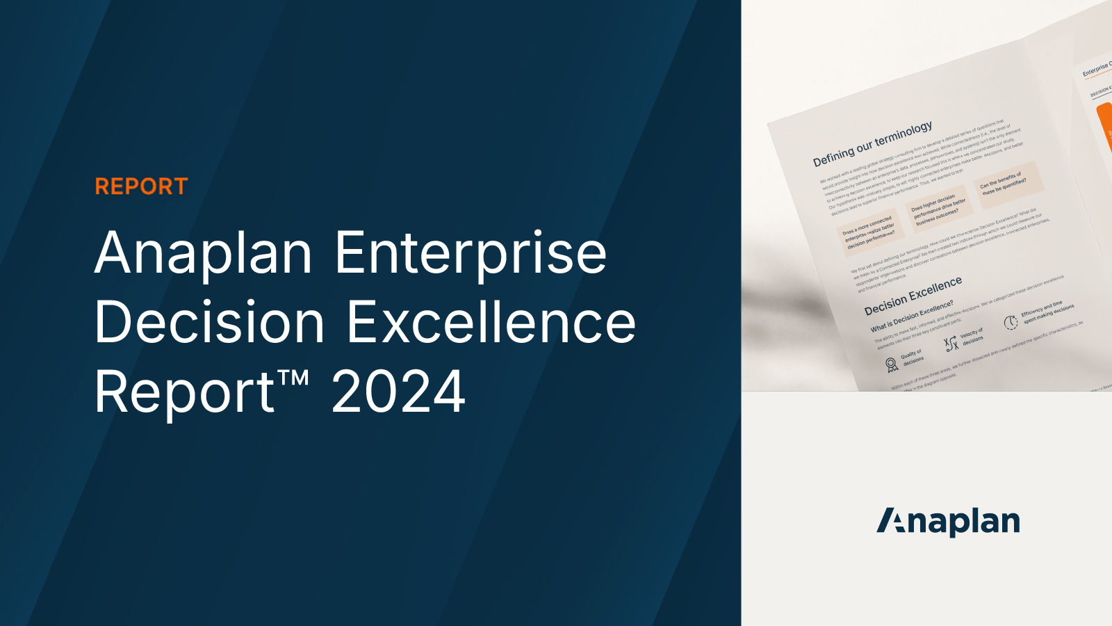 Enterprise Decision Excellence | Anaplan Report