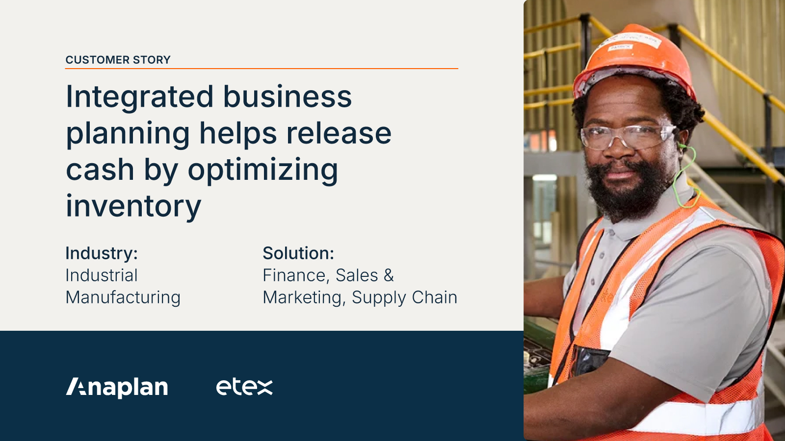 Integrated Business Planning Supports Collaboration at Etex | Anaplan Customer Story