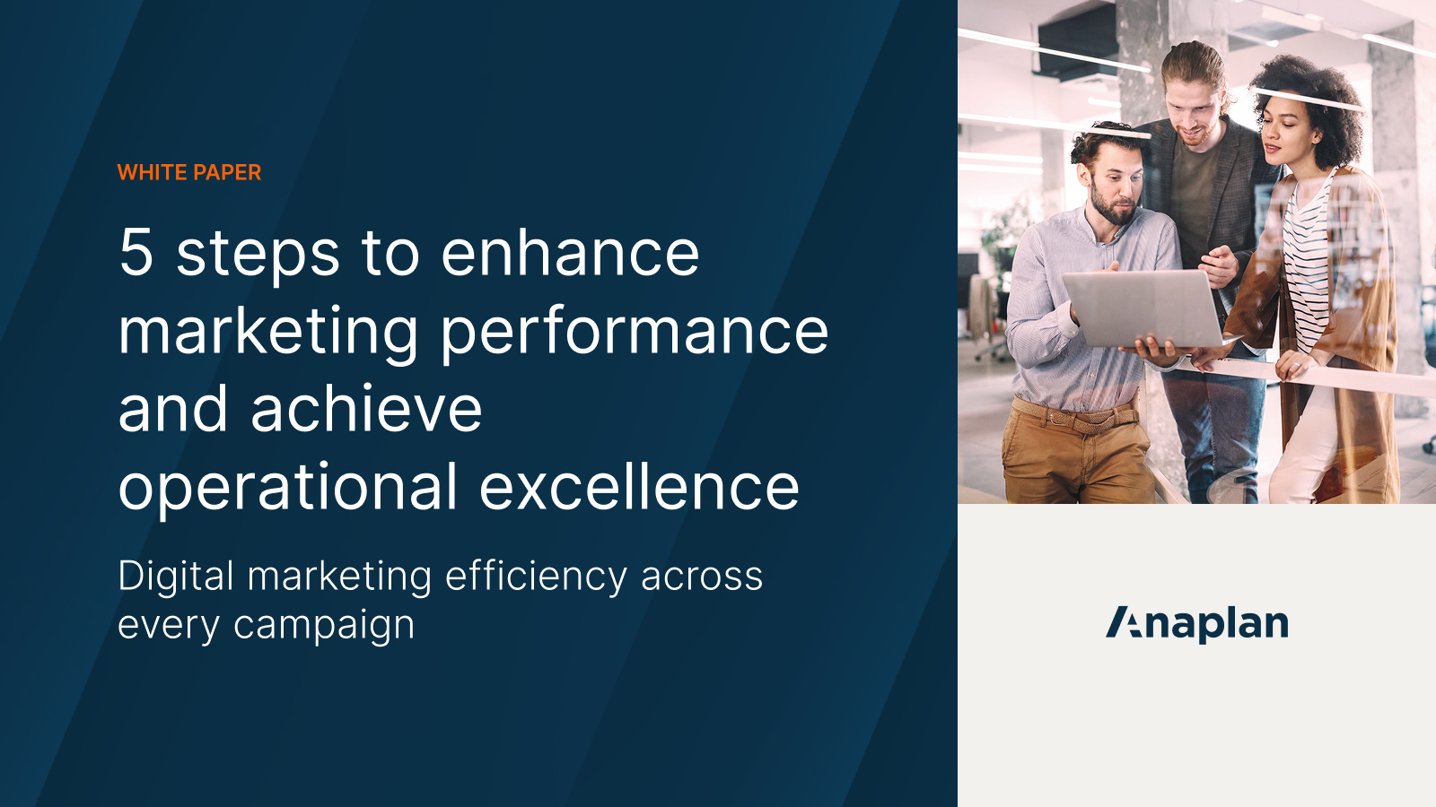 5 steps to enhance marketing performance planning | Anaplan