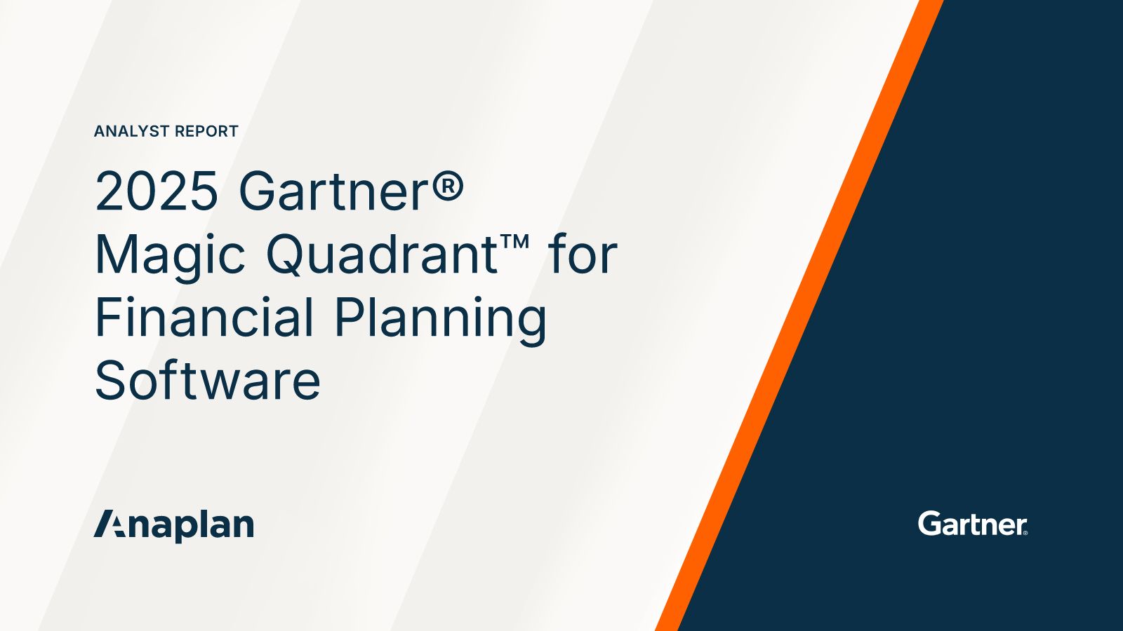 2025 Gartner® Magic Quadrant™ for Financial Planning Software | Anaplan ...