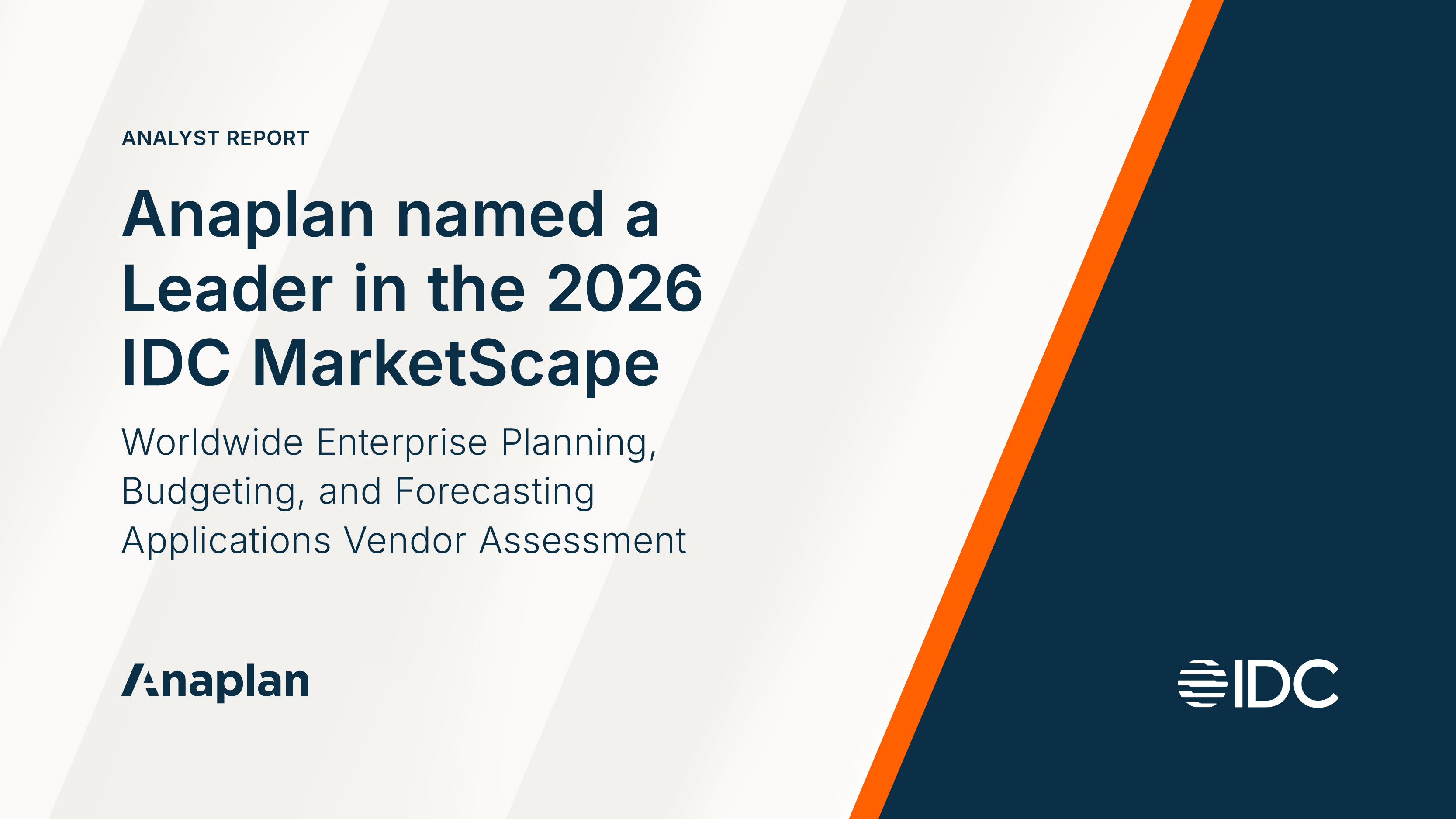2026 IDC MarketScape: Worldwide Enterprise Planning, Budgeting, and ...