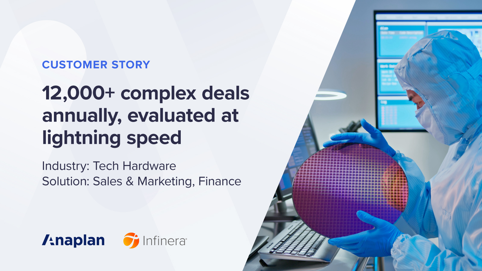 Infinera Analyzes Complex Deals at Lightning Speed with Anaplan