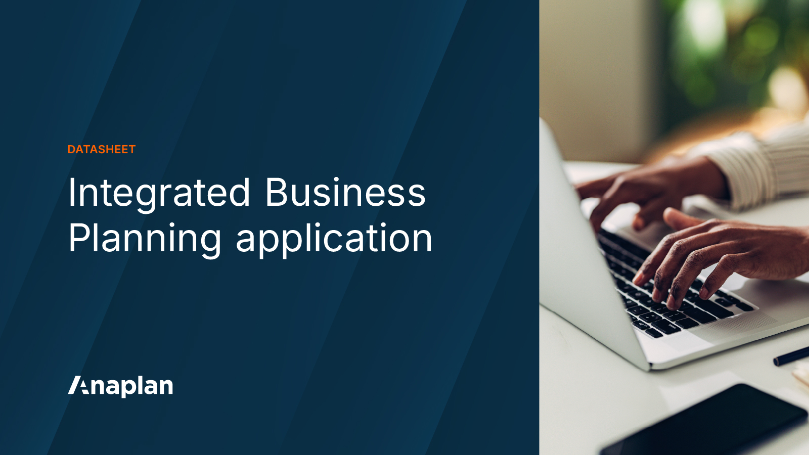 Integrated Business Planning Application | Anaplan Datasheet