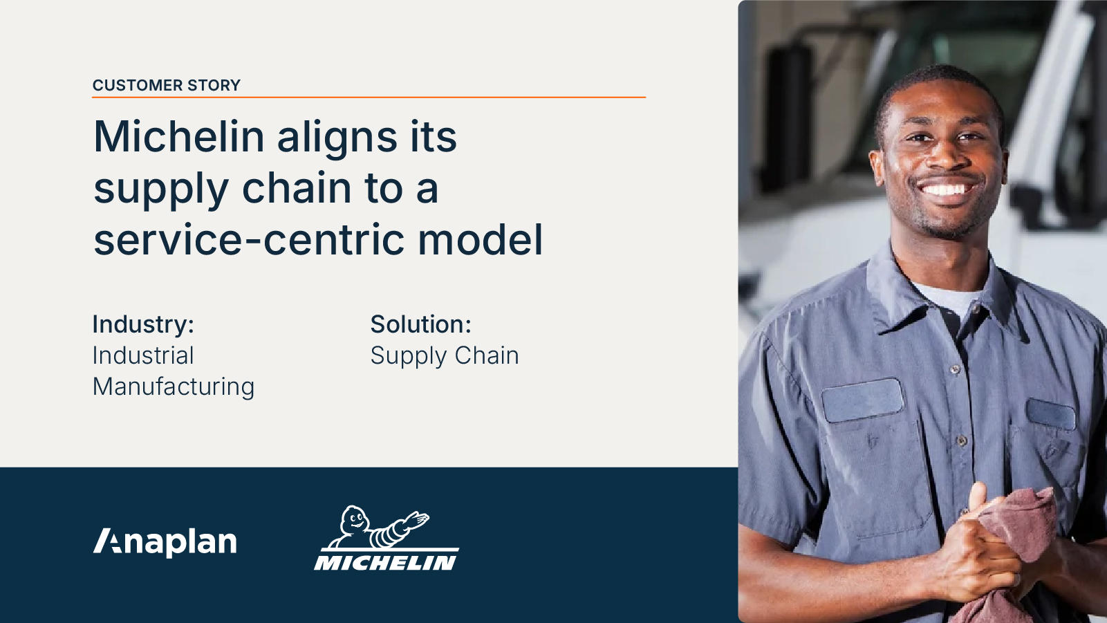 Michelin Aligns Supply Chain to Service-Centric Model | Anaplan ...