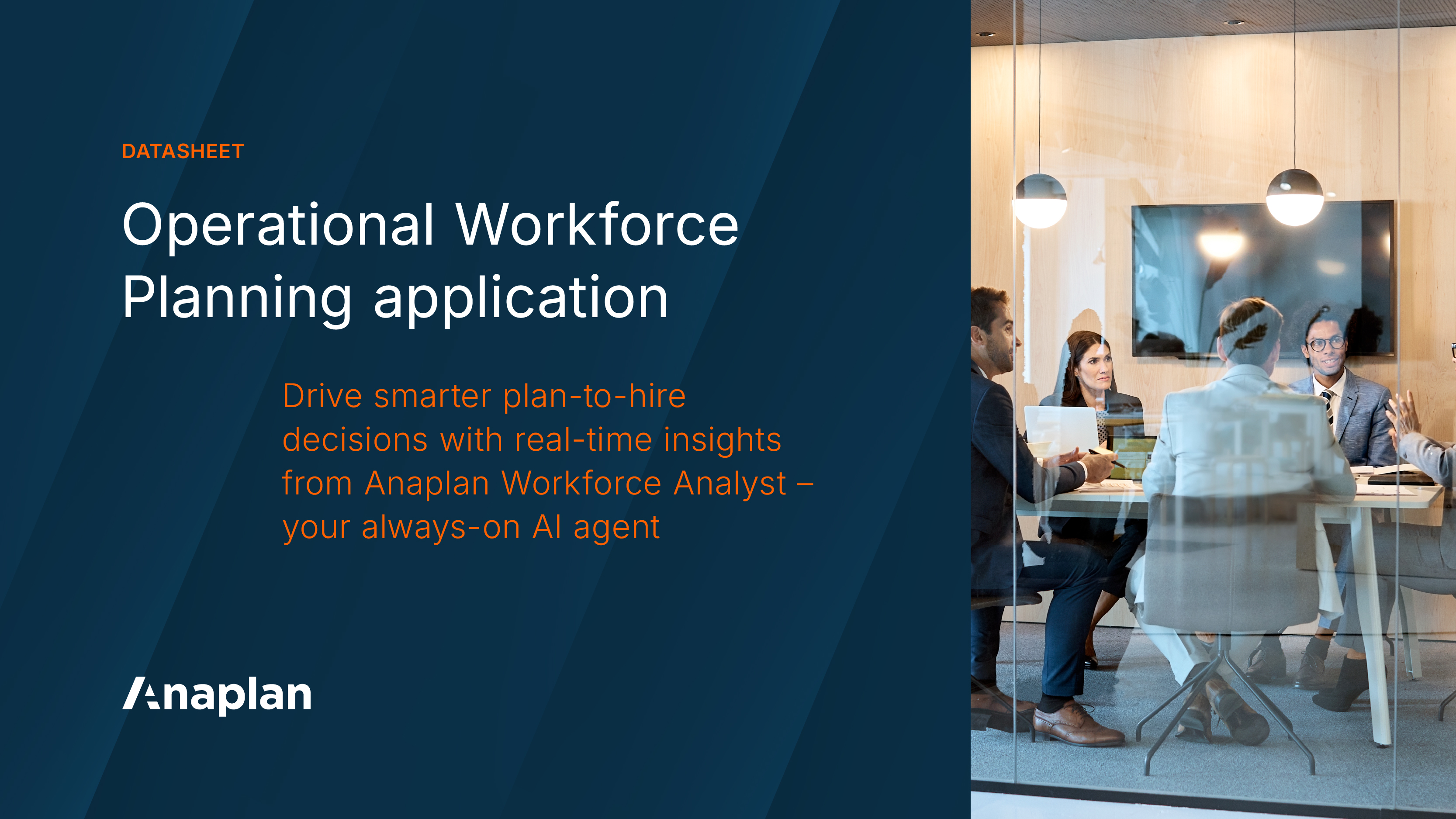 Anaplan Operational Workforce Planning Application | Datasheet