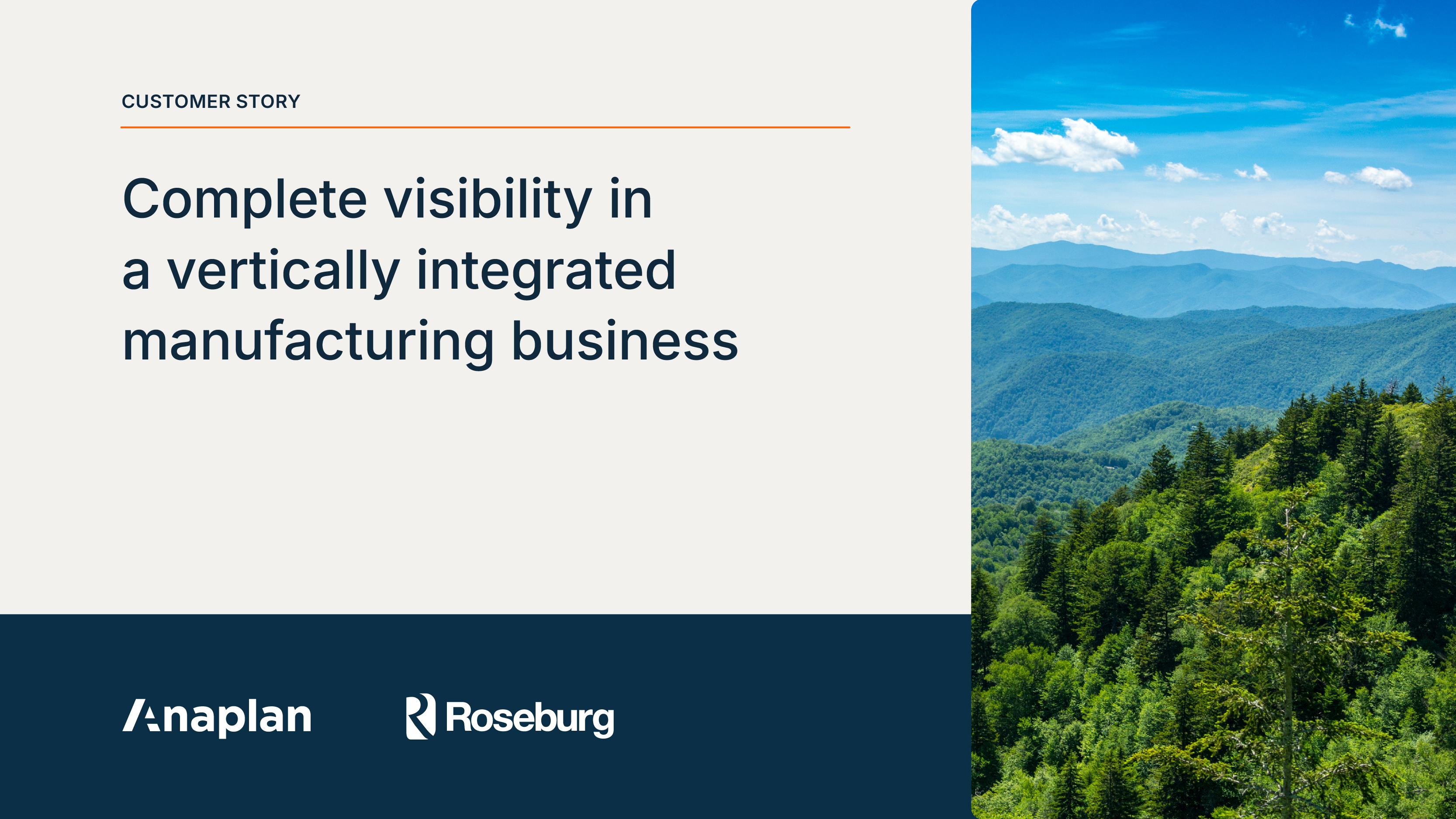 Roseburg Forest Products Builds Visibility Across its Business