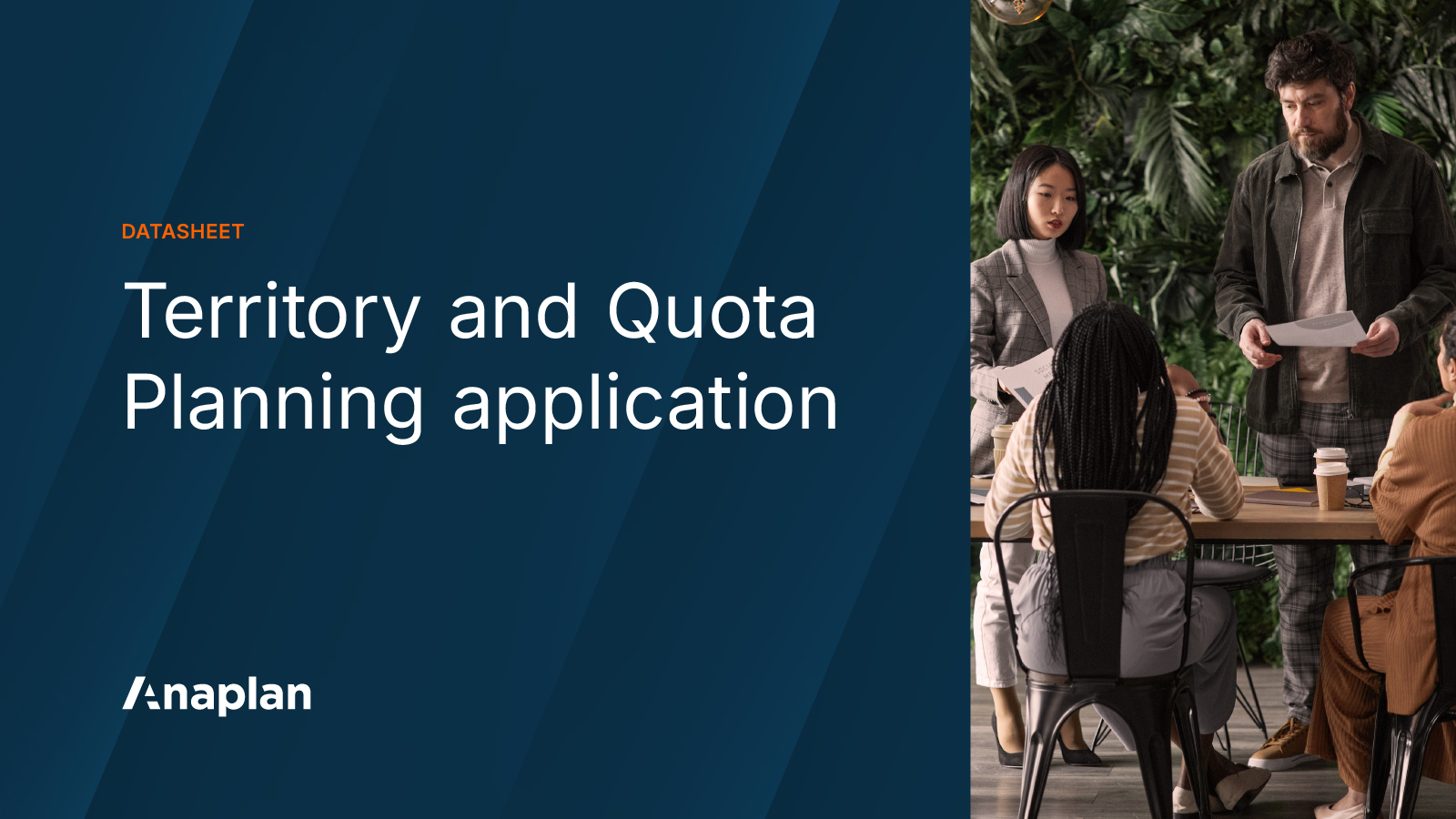 Territory and Quota Planning Application | Anaplan Datasheet
