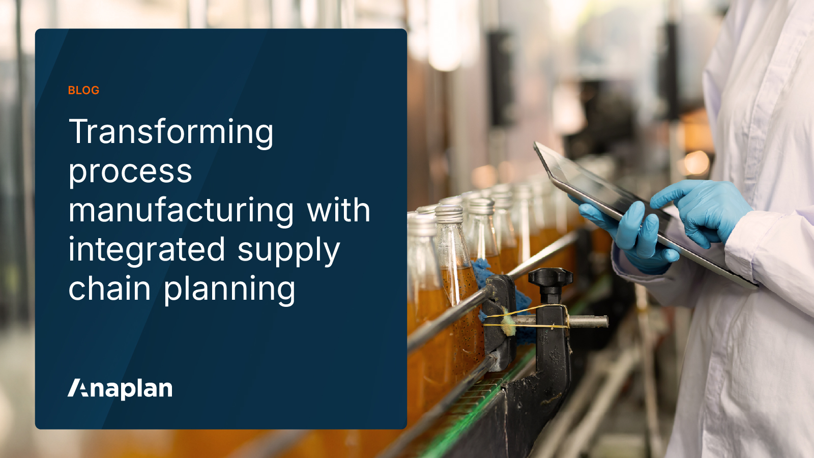 Transforming Process Manufacturing with Integrated Supply Chain ...