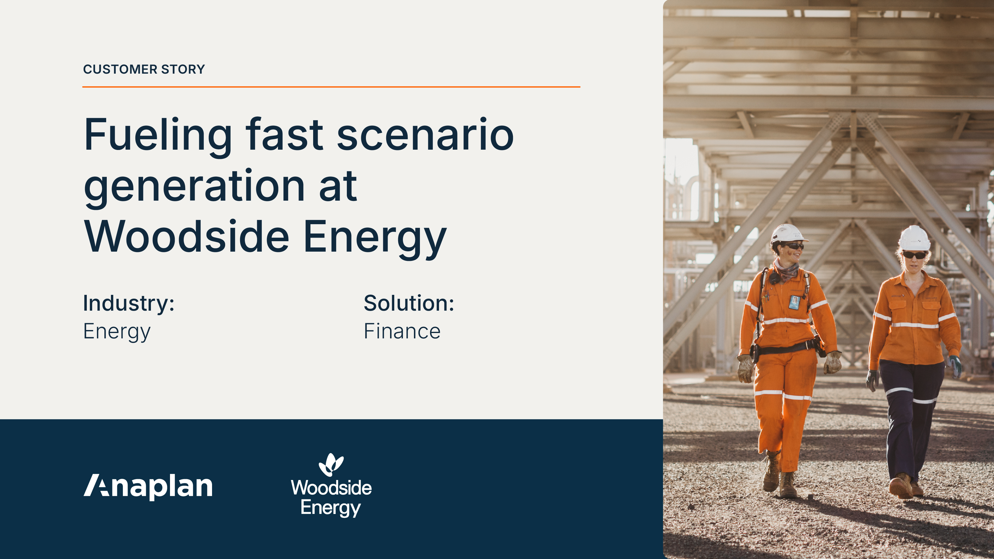 Fueling Fast Scenario Generation at Woodside Energy | Anaplan Customer ...