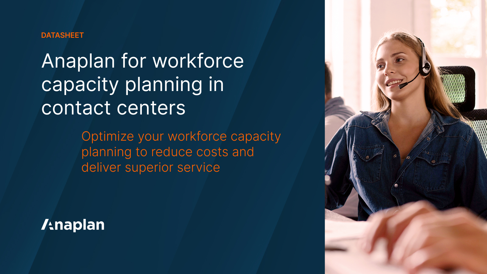Anaplan for Workforce Capacity Planning in Contact Centers | Anaplan Datasheet