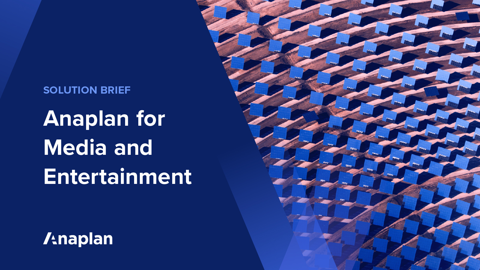 Anaplan for Media Solution Brief