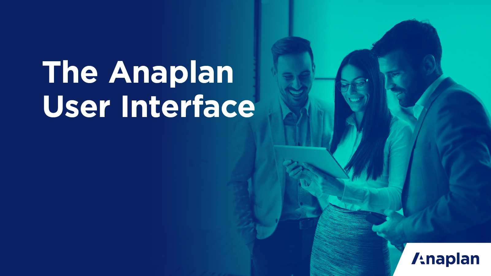 The Anaplan user interface datasheet | Resources | Anaplan