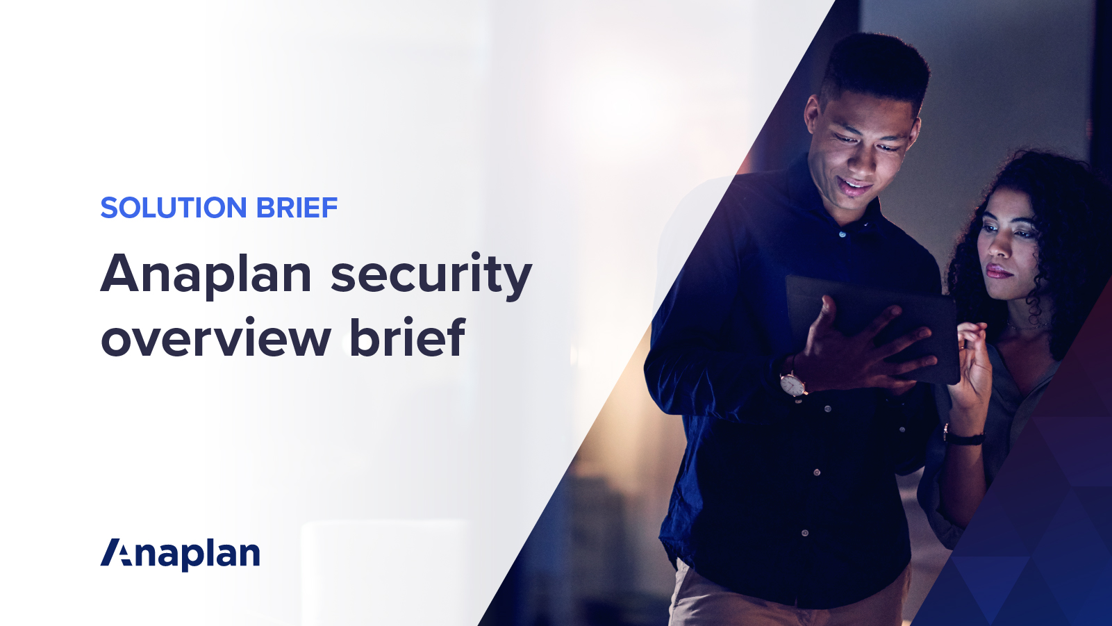 Anaplan security overview brief | Anaplan