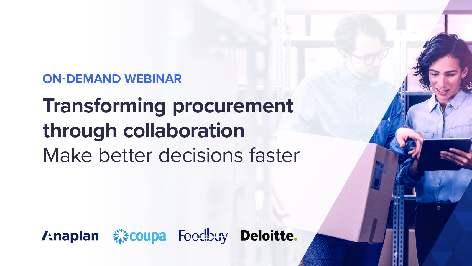 Transforming procurement through collaboration | Anaplan
