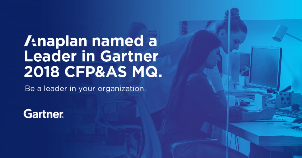 Anaplan named a Leader in Gartner Cloud Financial Planning & Analysis ... Anaplan named a Leader in Gartner Cloud Financial Planning & Analysis ...