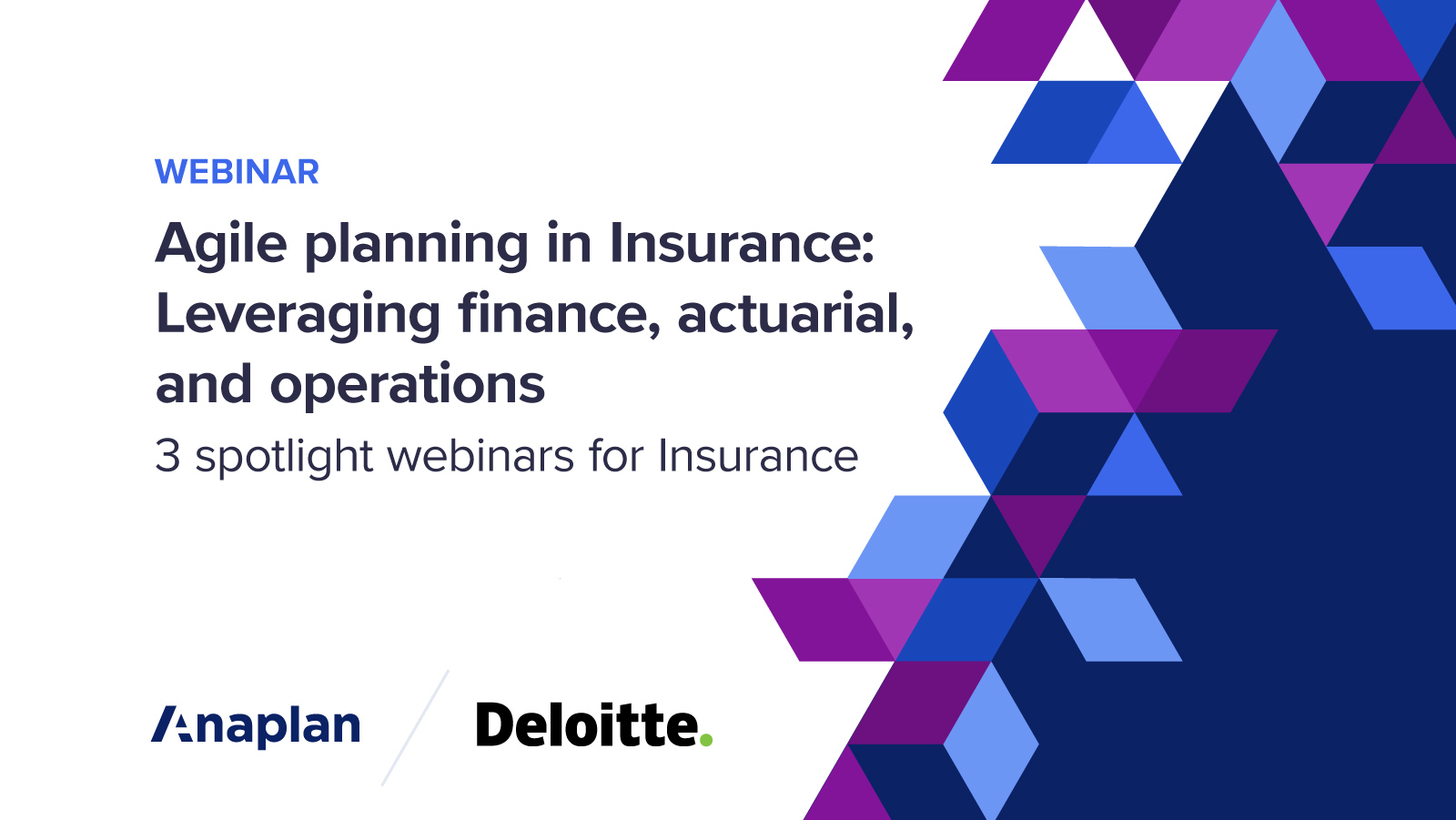 Anaplan for Life Insurance planning in an IFRS17 world | Anaplan