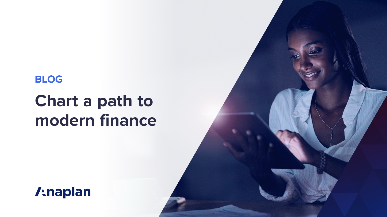 Chart a path to modern finance | Anaplan