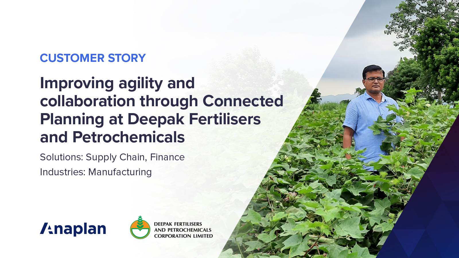 Deepak Fertilisers and Petrochemicals Corporation Ltd. (DFPCL) | Anaplan